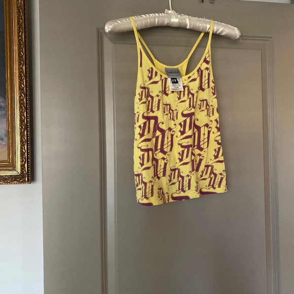 Versace | Tops | Versace Tank Top Logo | Poshmark